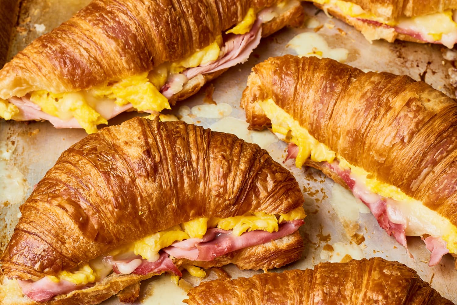 Croissant Breakfast Sandwich (With Eggs, Ham and Cheese) | The Kitchn