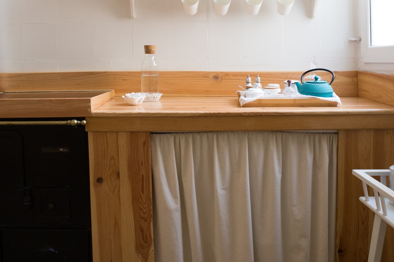Sink Inspiration - Spanish Kitchen with Red Marble Sink | The Kitchn