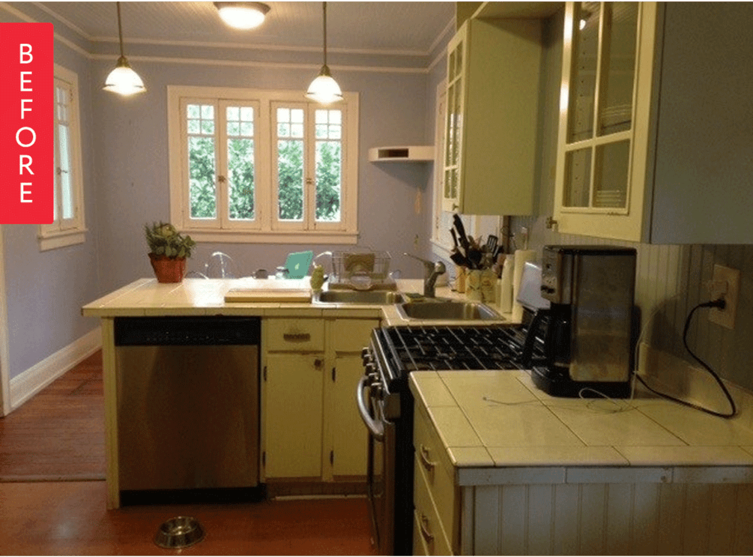 Before & After: DIY Novices Transform a Dilapidated Kitchen | Apartment ...