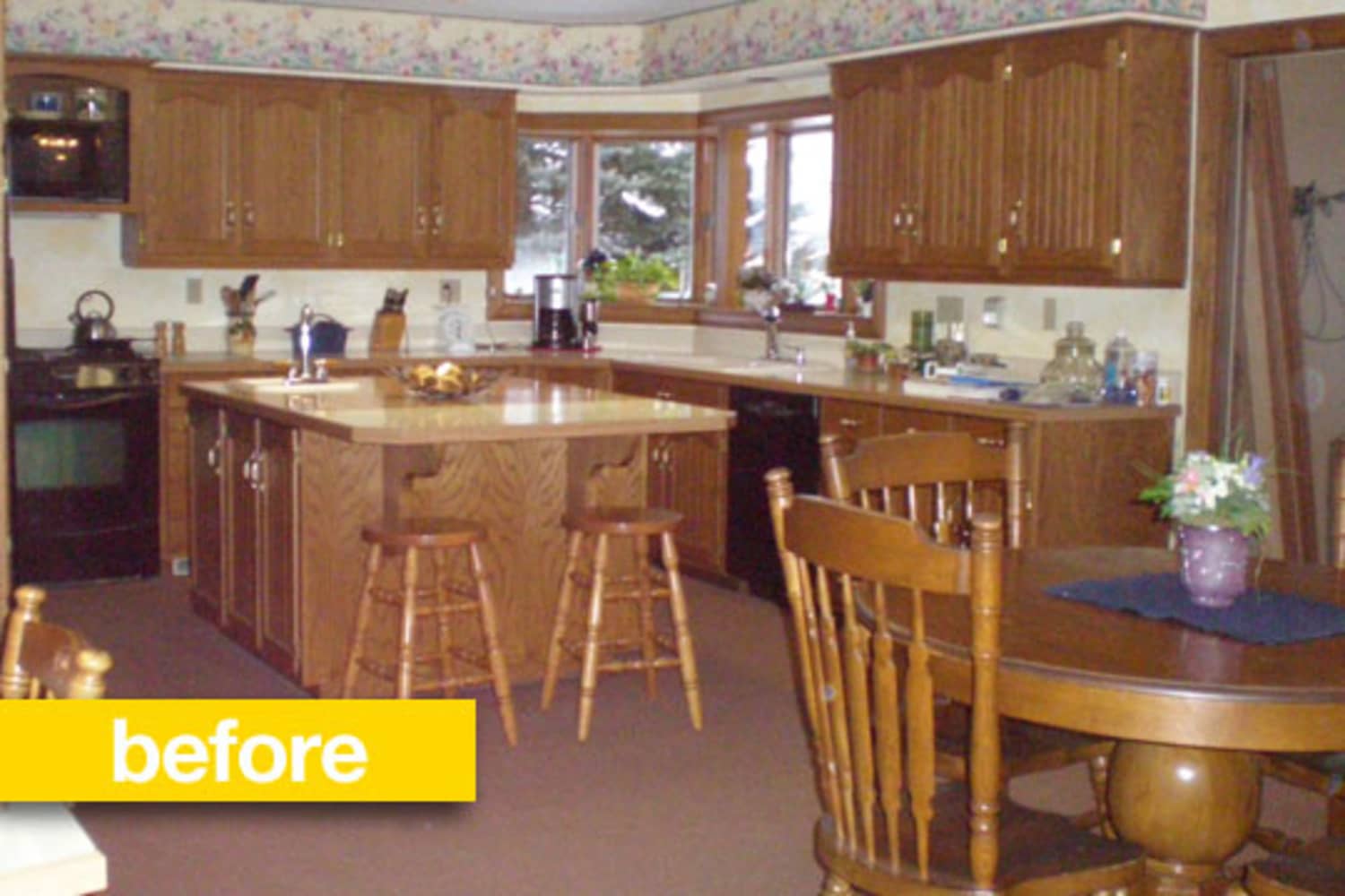 Kitchen Before & After: An 80’s Kitchen Gets a Facelift, But Stays Warm ...