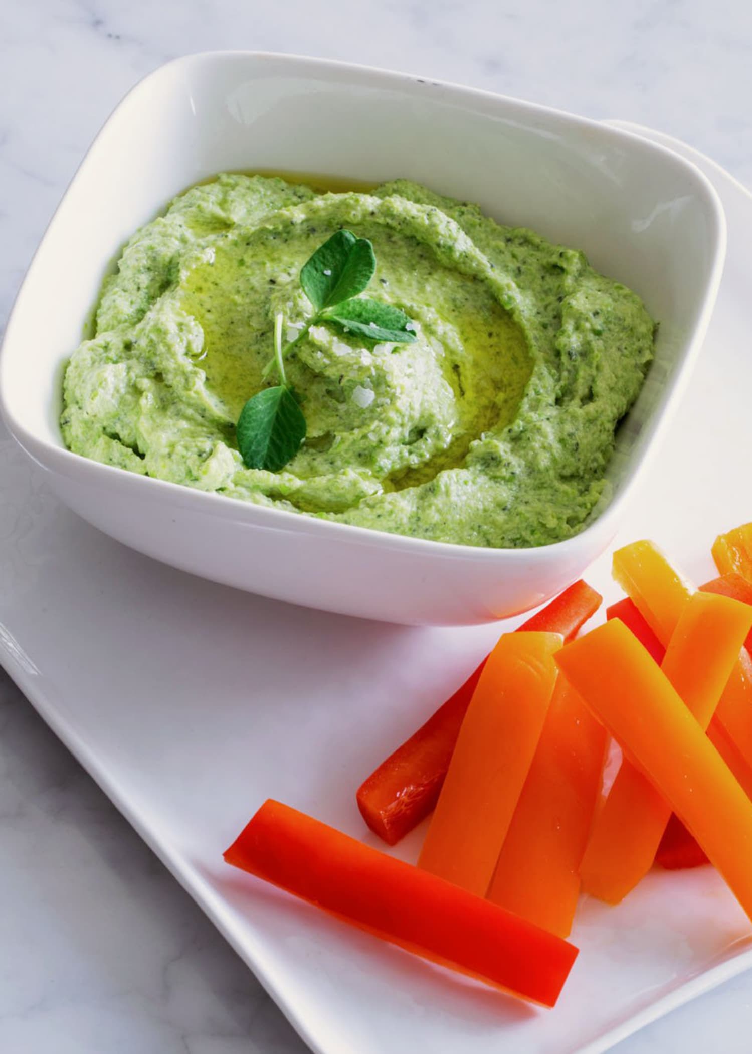 Recipe: Minty Sweet Pea and Mascarpone Dip | Kitchn