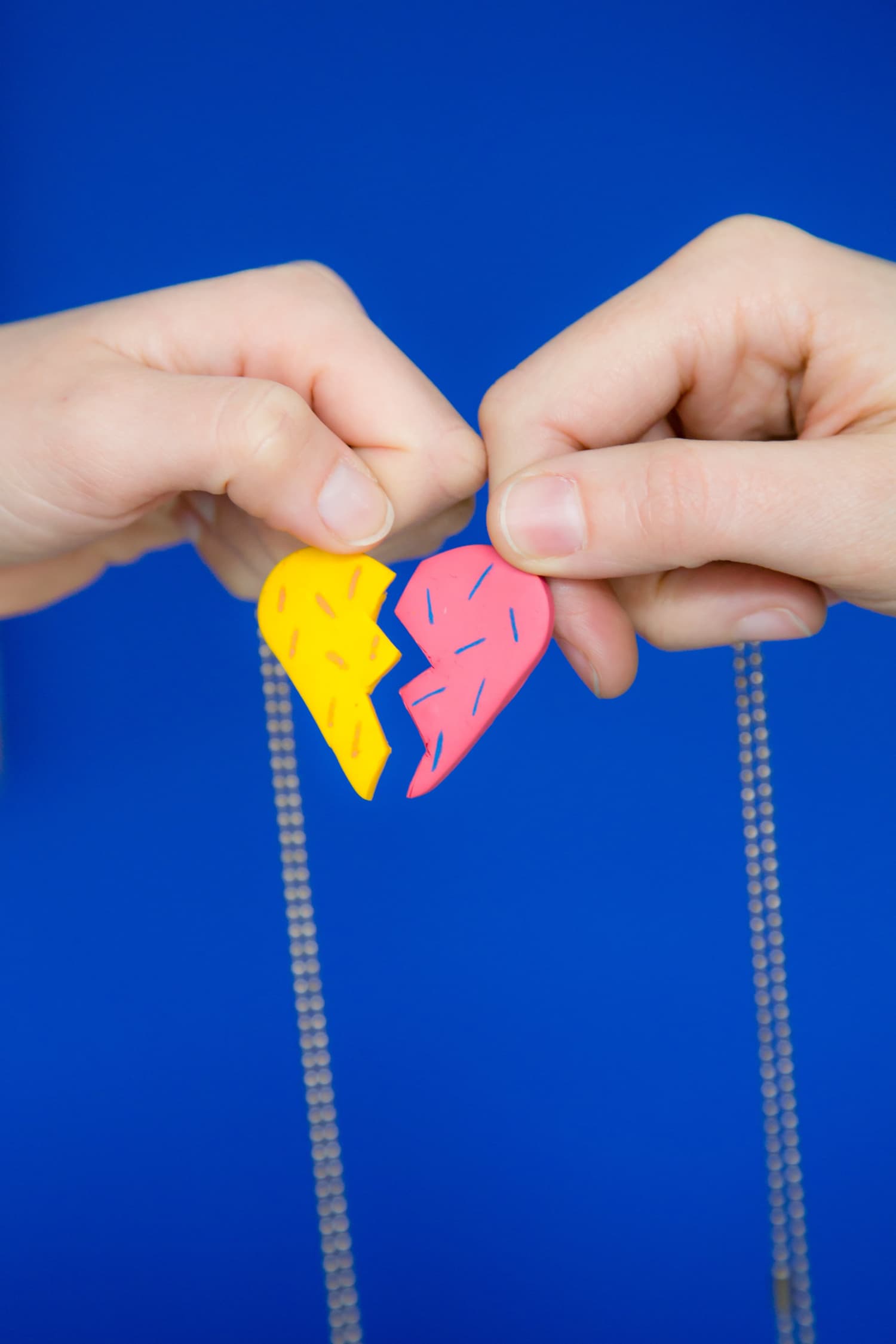 How to Make DIY Friendship Necklace Photo Tutorial | Apartment Therapy
