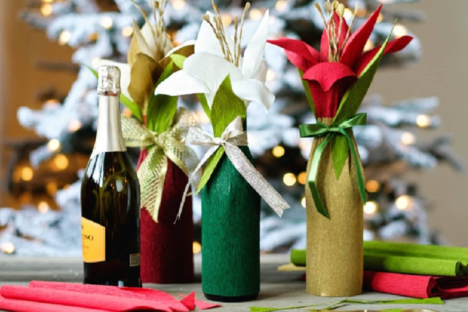 Ways To Wrap A Wine Bottle Apartment Therapy