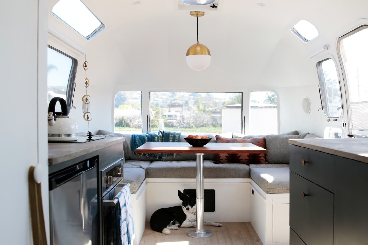 House Tour: A Renovated 1972 Airstream Trailer | Apartment Therapy