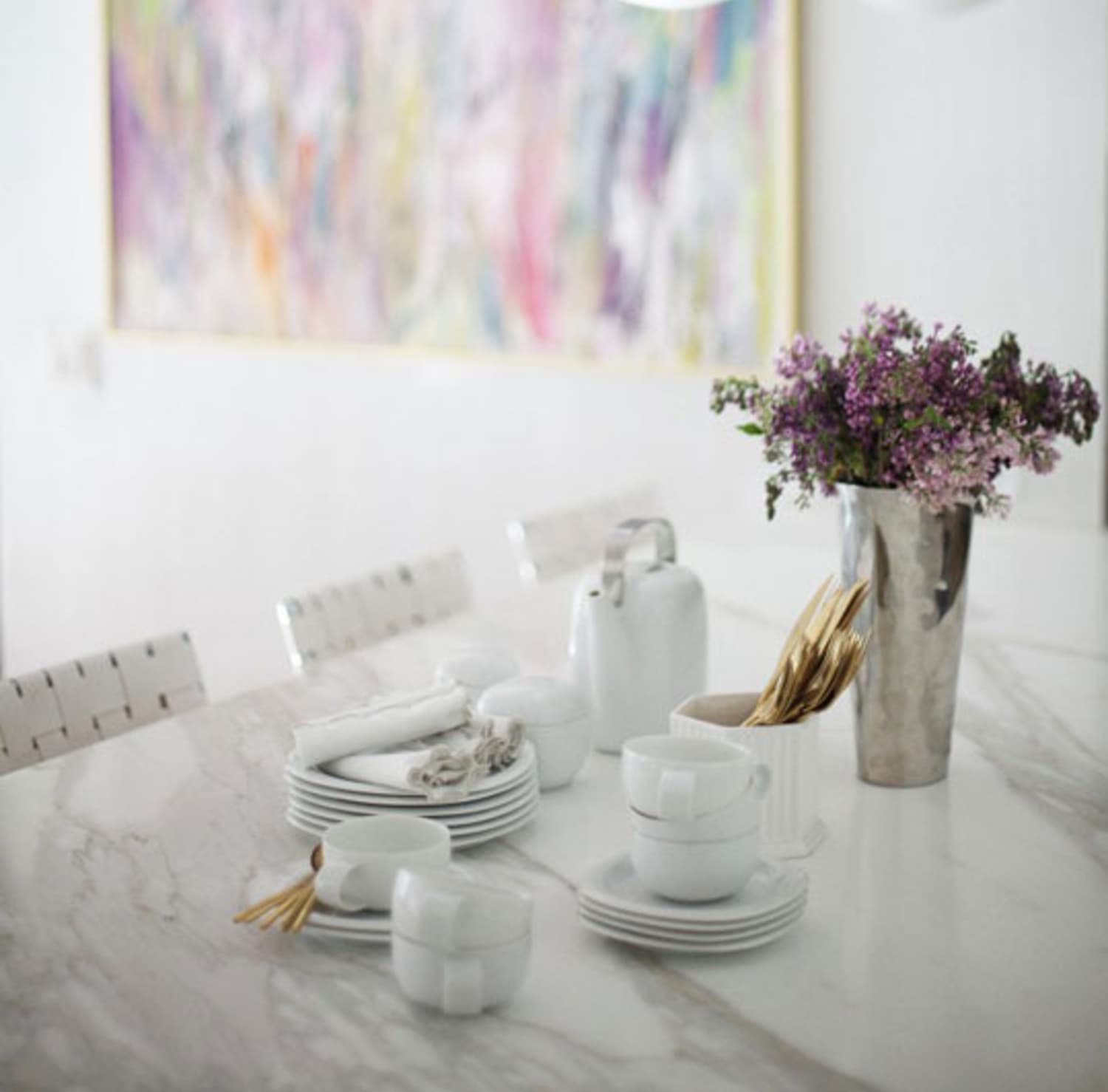 Setting the Table With: Gold Flatware | Kitchn