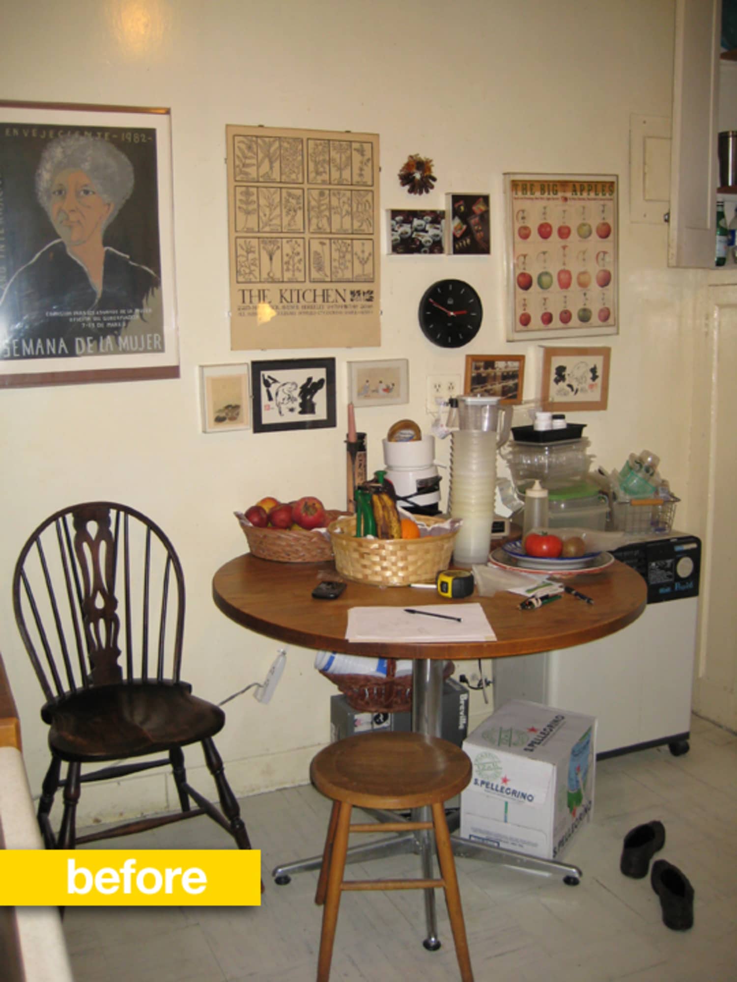 Kitchen Before & After: A Disorganized Kitchen Gets a Place for ...