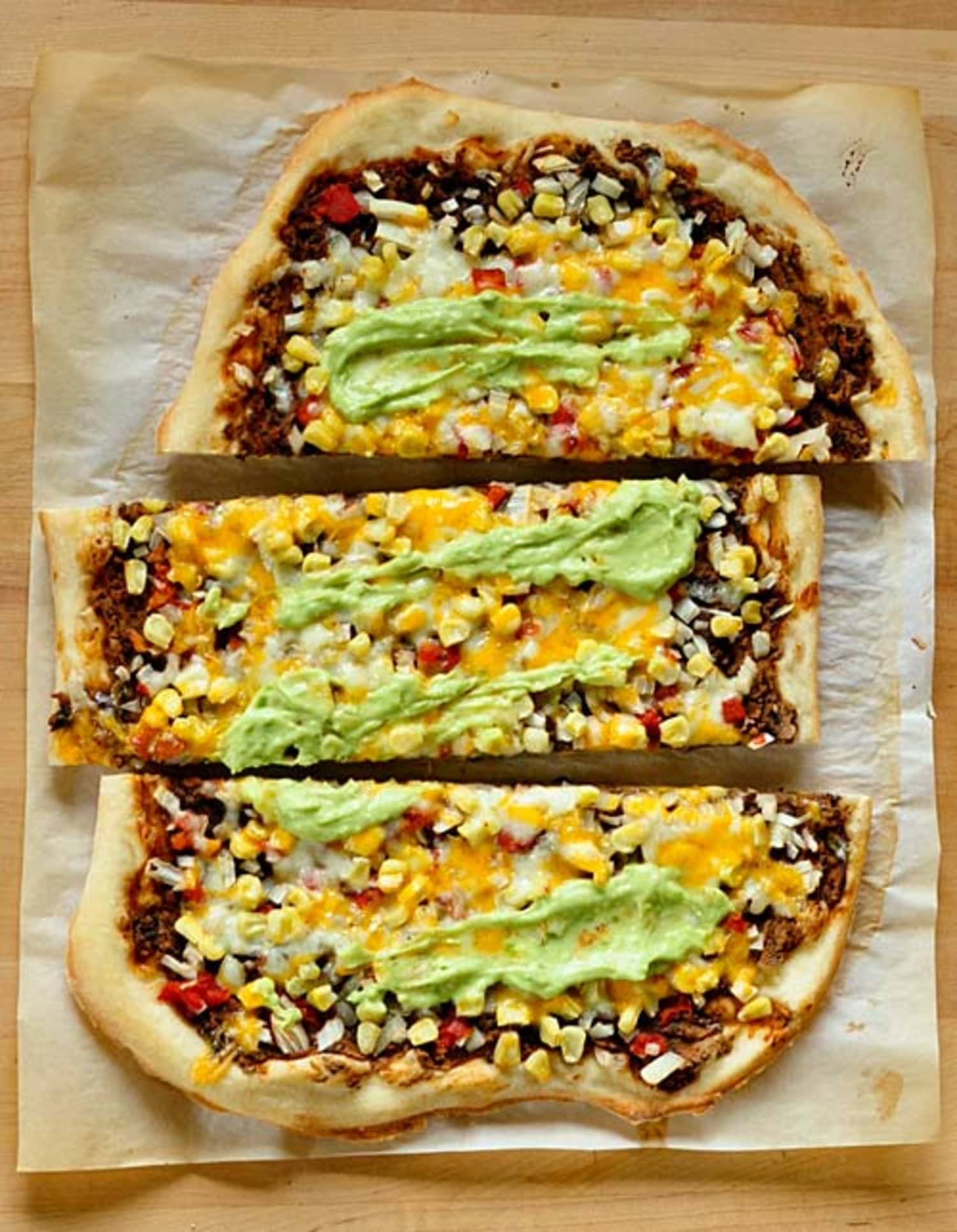 Recipe: Southwestern Pizza with Black Beans and Corn | Kitchn