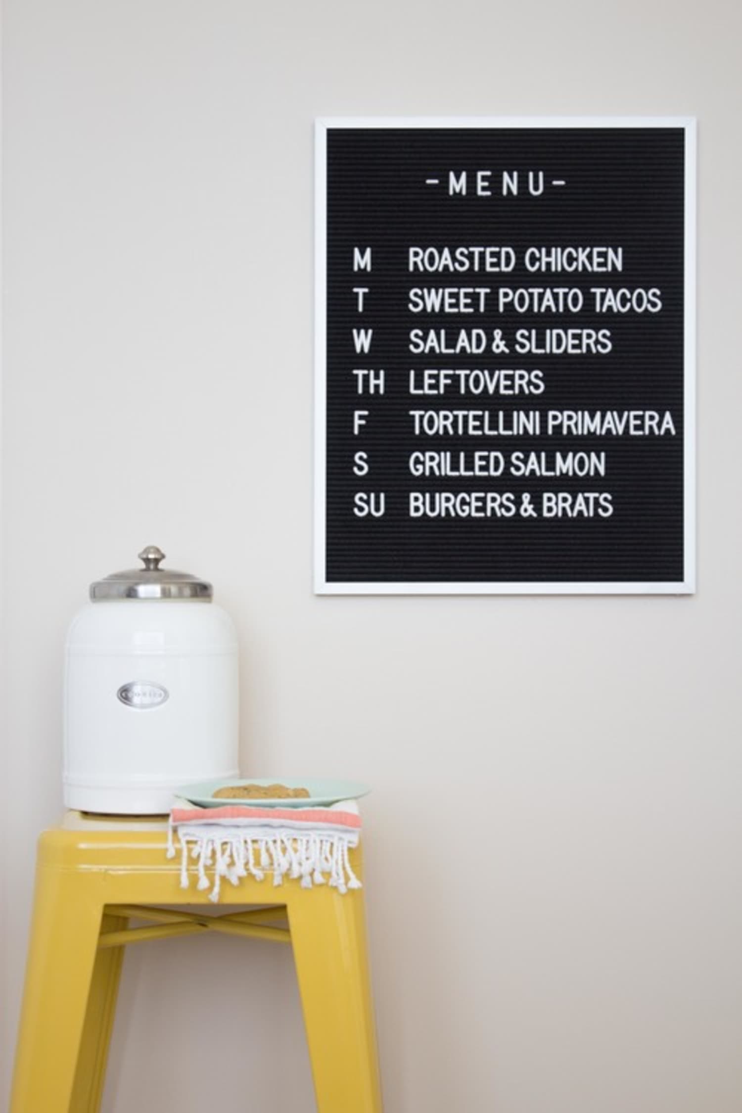 A Diner-Style Menu Board for Your Kitchen | Kitchn