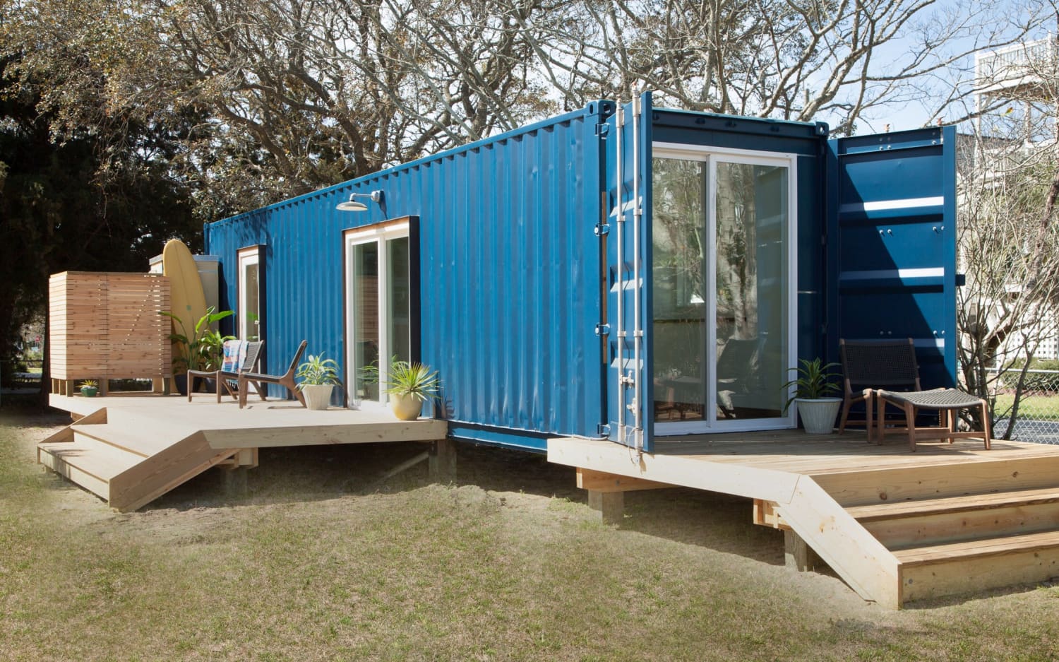 Shipping Container Turned Modern Beach Home | Apartment Therapy
