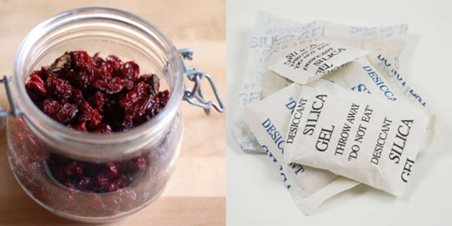 Tip: Reuse Silica Gel Packets in the Kitchen | Kitchn Tip: Reuse Silica Gel Packets in the Kitchen | Kitchn
