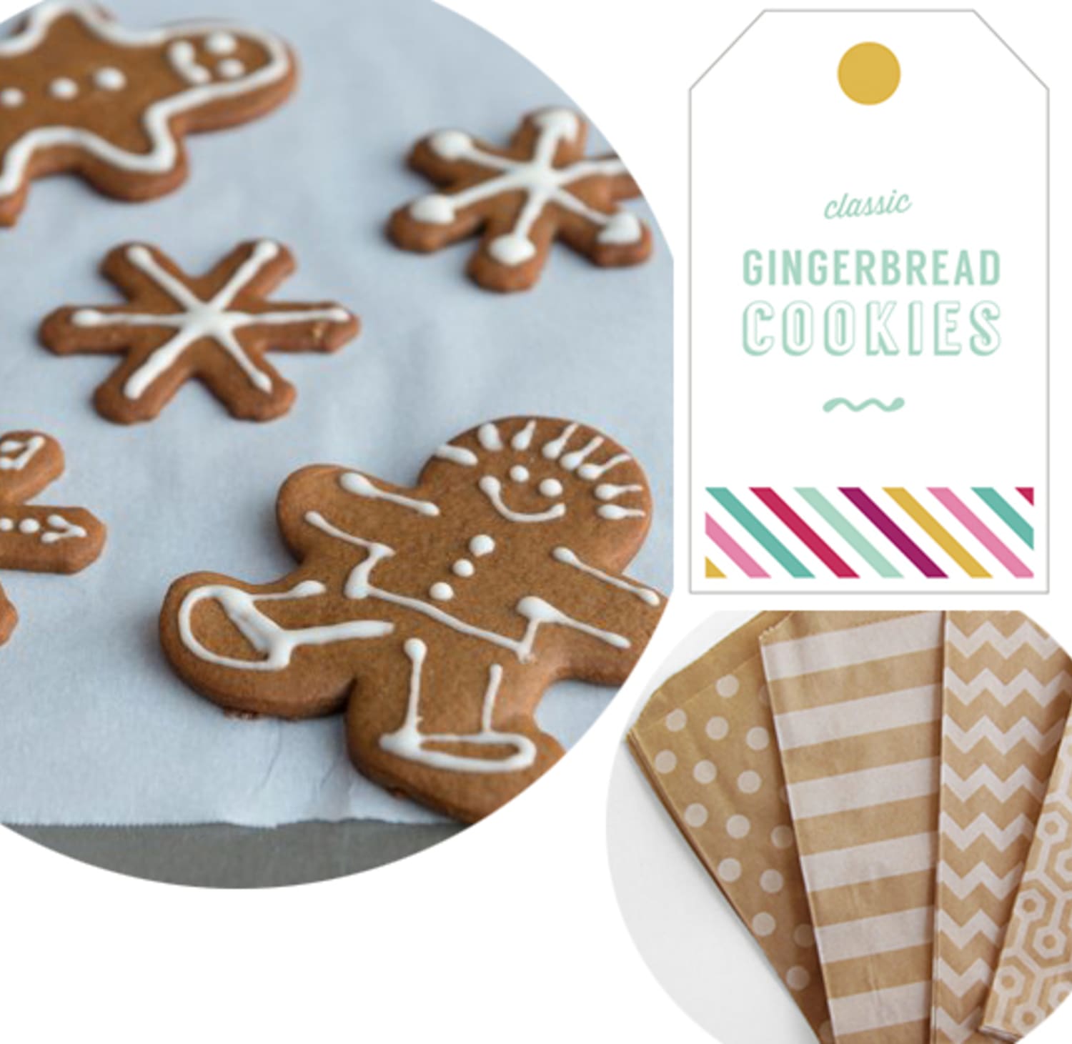 Cookie + Gift Tag: Classic Gingerbread Cookies & Tags for Gifting | Kitchn