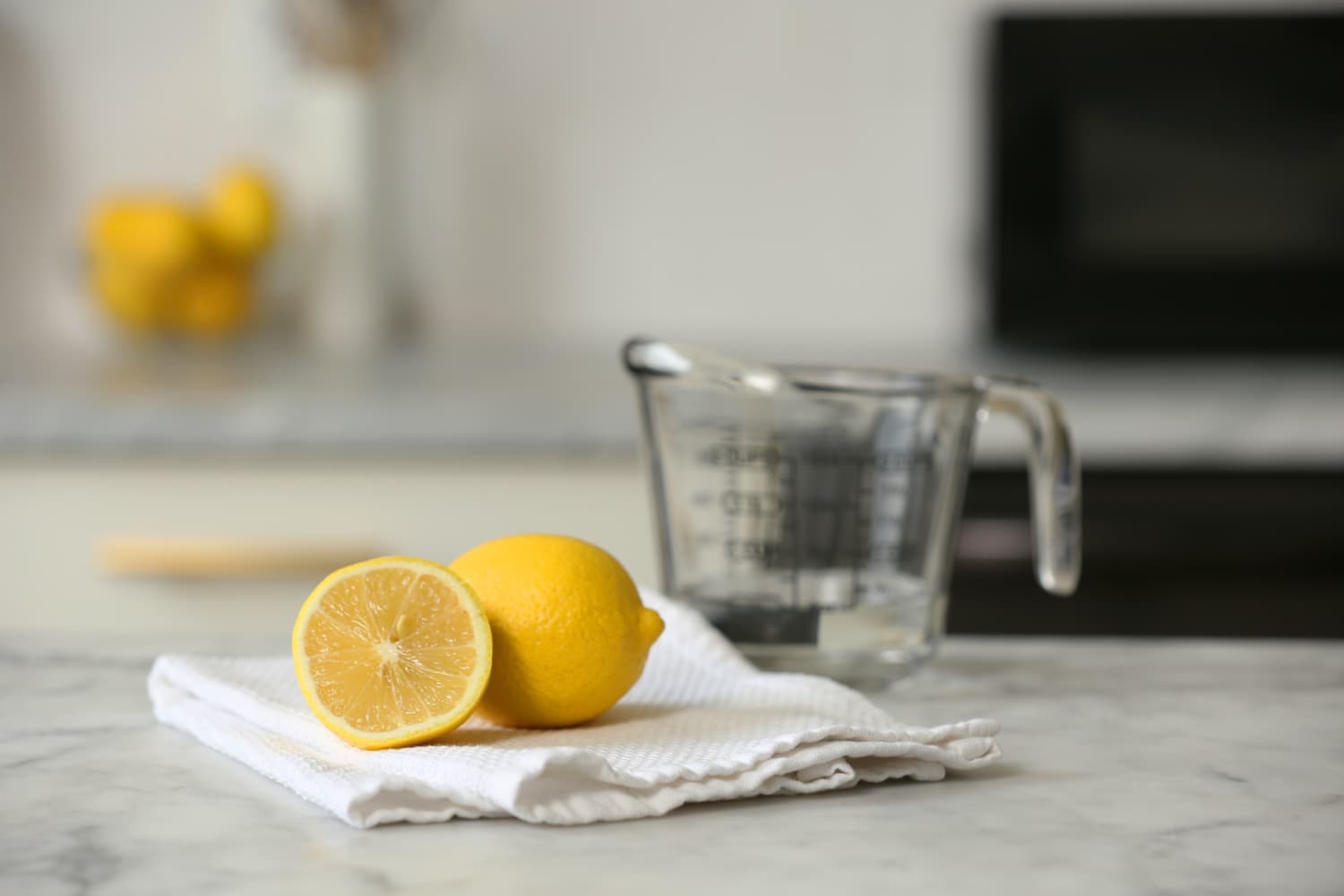 How To Clean Microwave Naturally - Lemon | Kitchn