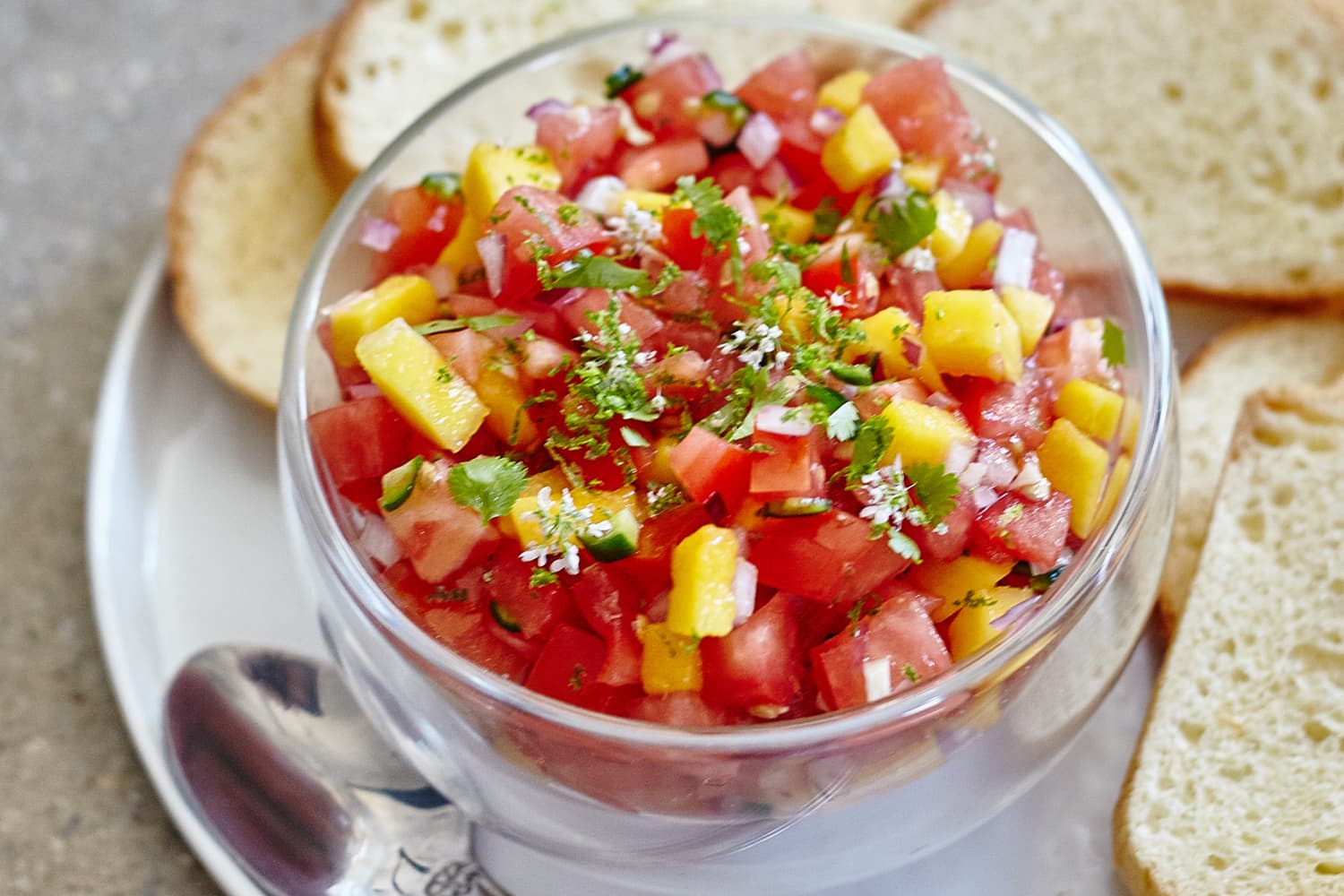 Recipe: Tomato-Mango Salsa | Kitchn