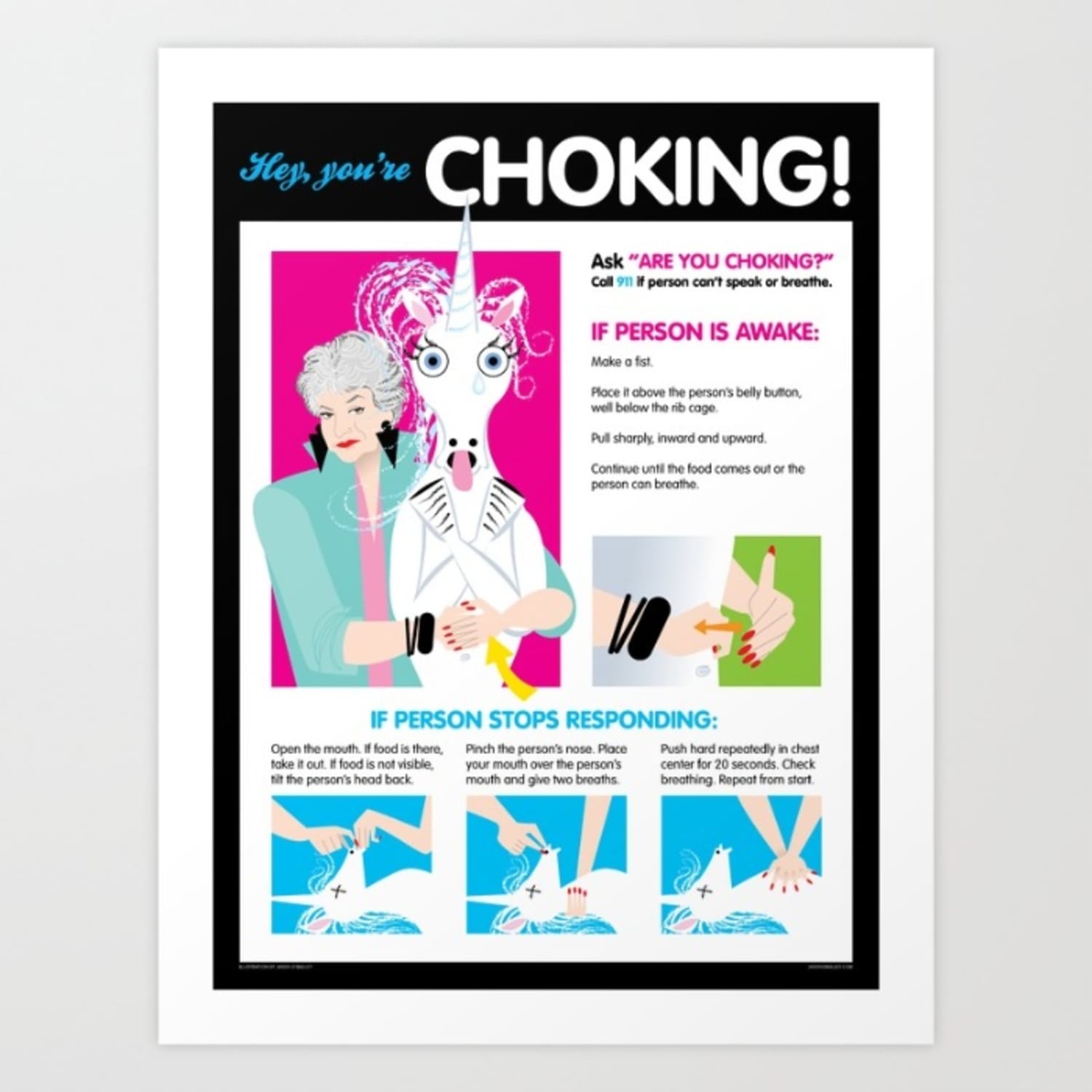 5 Kitchen Safety Posters That Make Us Laugh | Kitchn