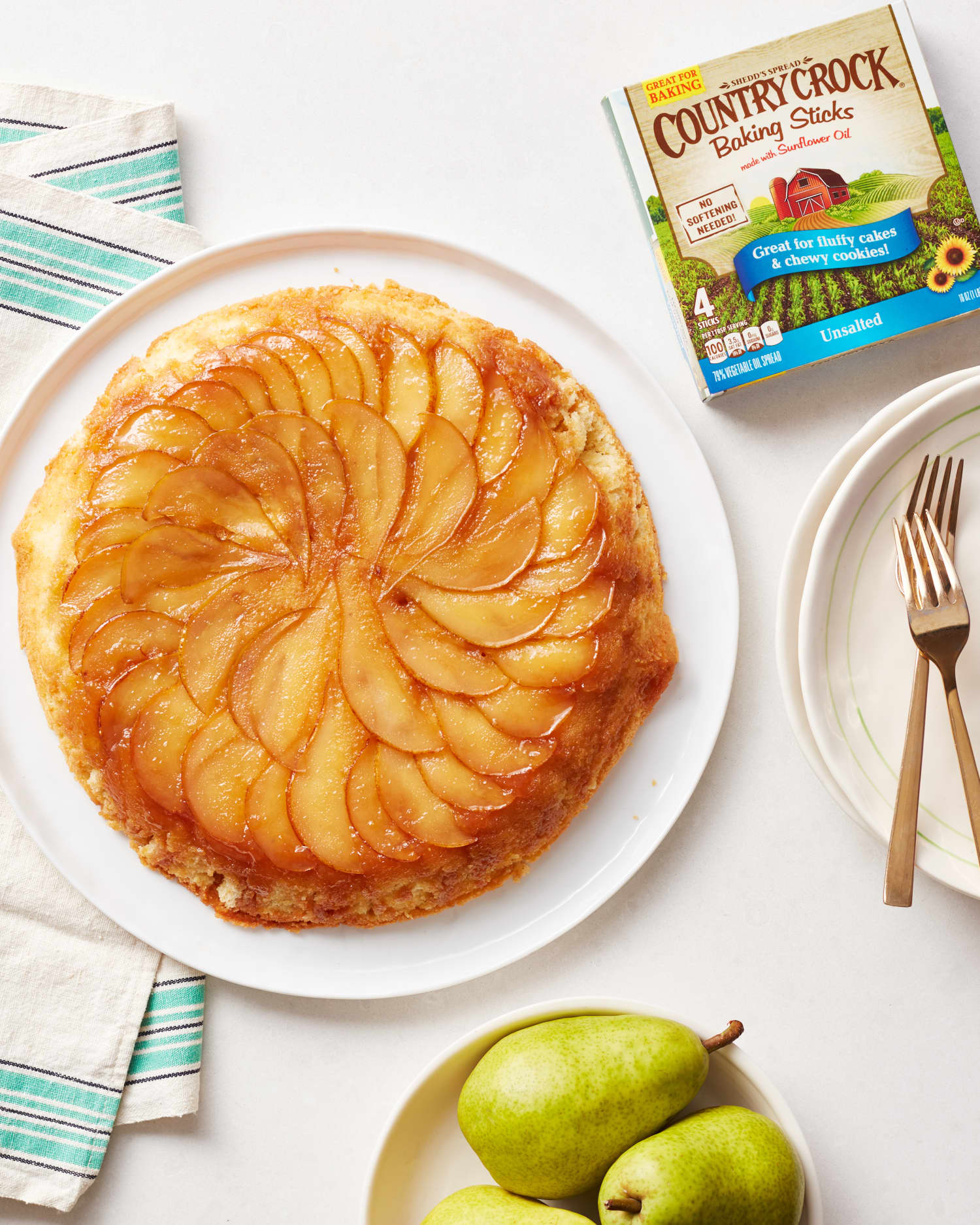 Easy Upside Down Pear Cake Recipe | Kitchn
