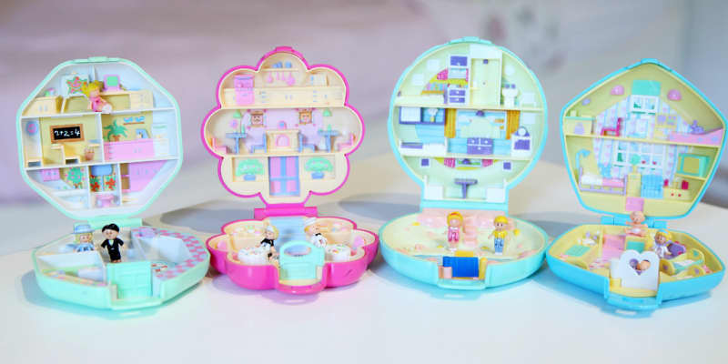 polly pocket 1990s shell