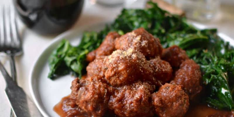 how long to cook veal meatballs