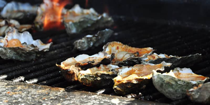 how long to cook oysters on grill