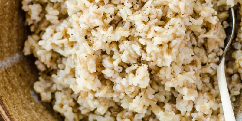 how to cook brown rice how much water