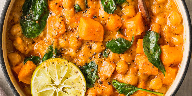 how to cook sweet potato curry