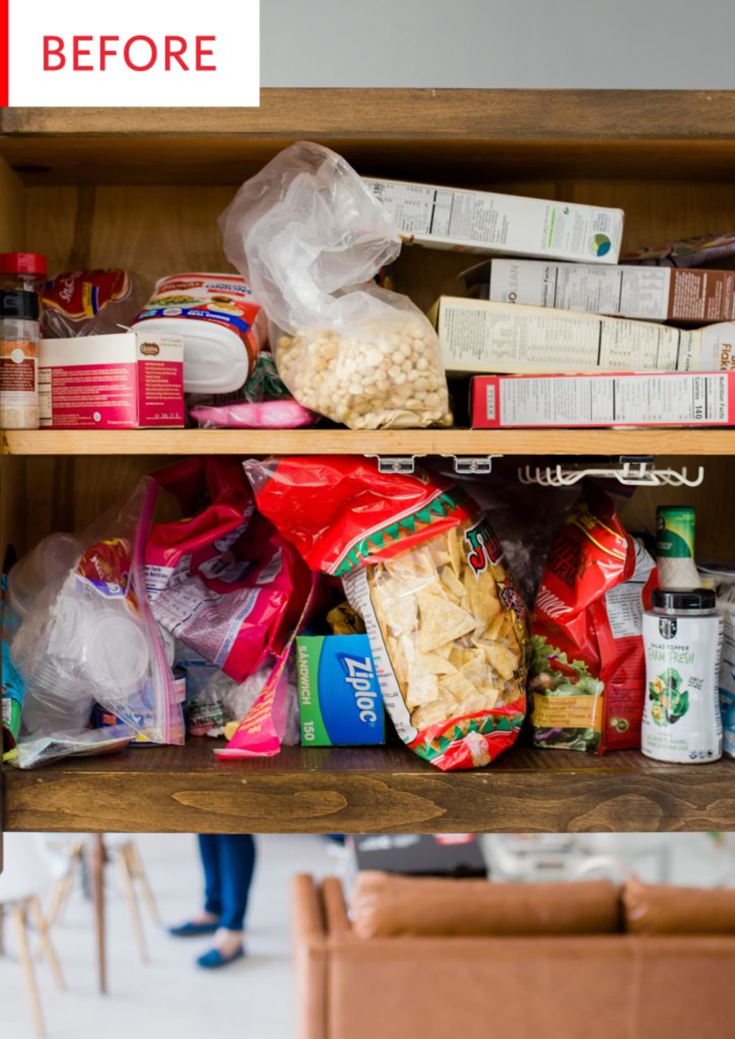 Cluttered Pantry Makeover - Before & After | Kitchn