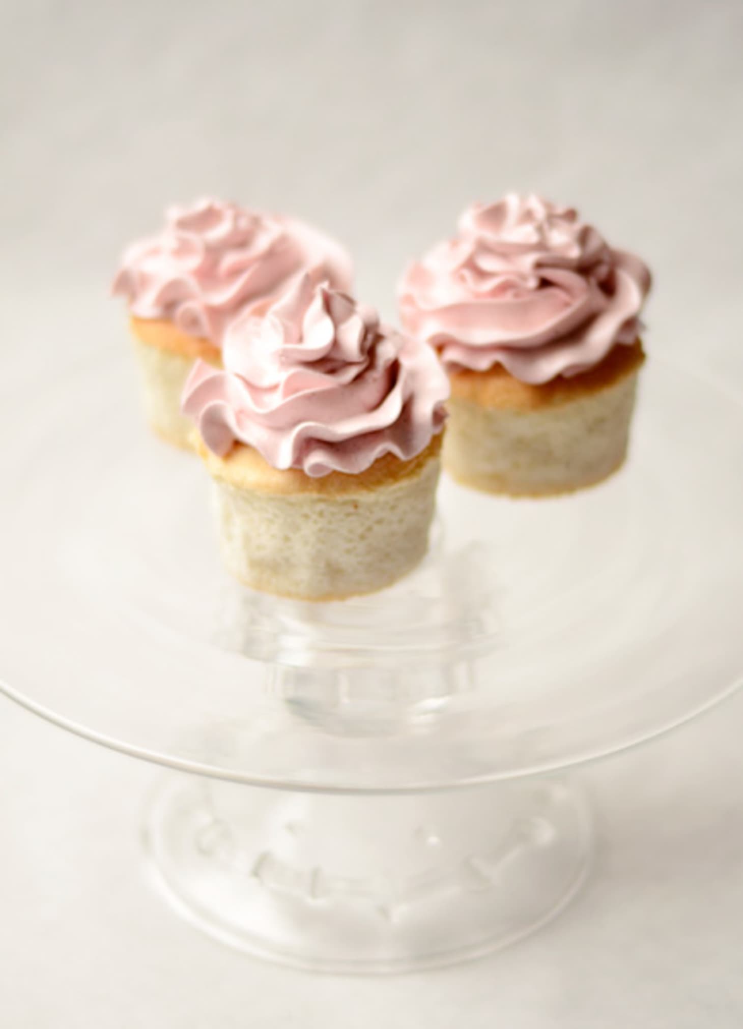 Recipe: Airy Angel Food Cupcakes with Naturally Pink Icing | Kitchn