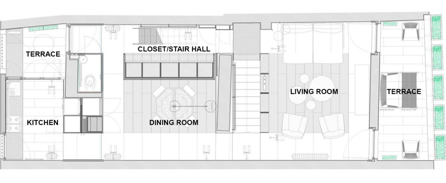 A Tiny Home in Rome With an Unusual Floor Plan & Luxe Look | Apartment ...