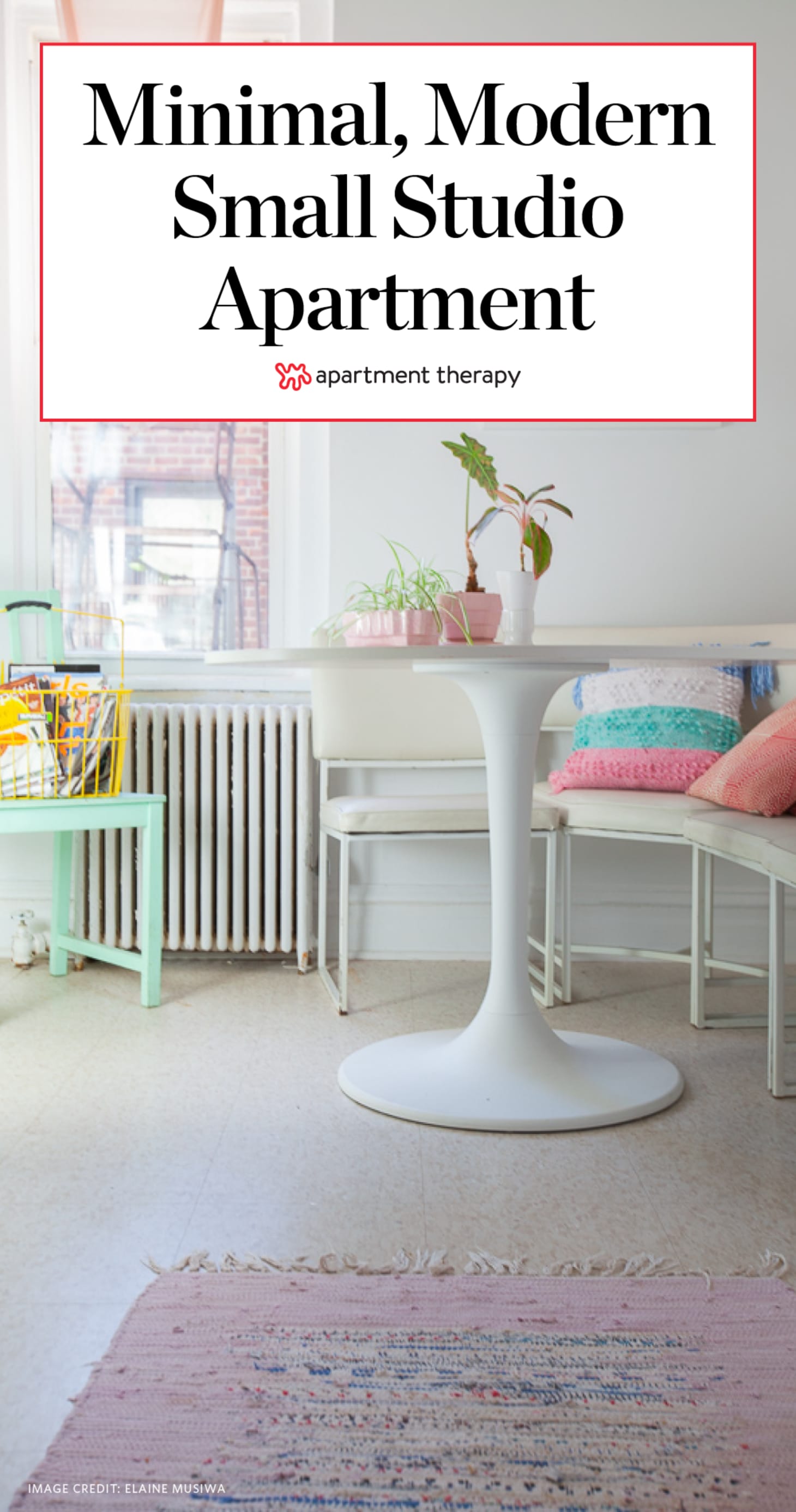 Small and Minimal Brooklyn Studio Apartment | Apartment Therapy