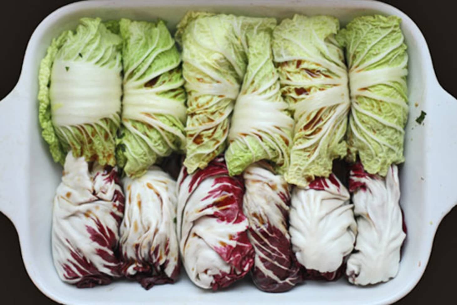 Recipe: Asian Cabbage Rolls with Spicy Pork | Kitchn