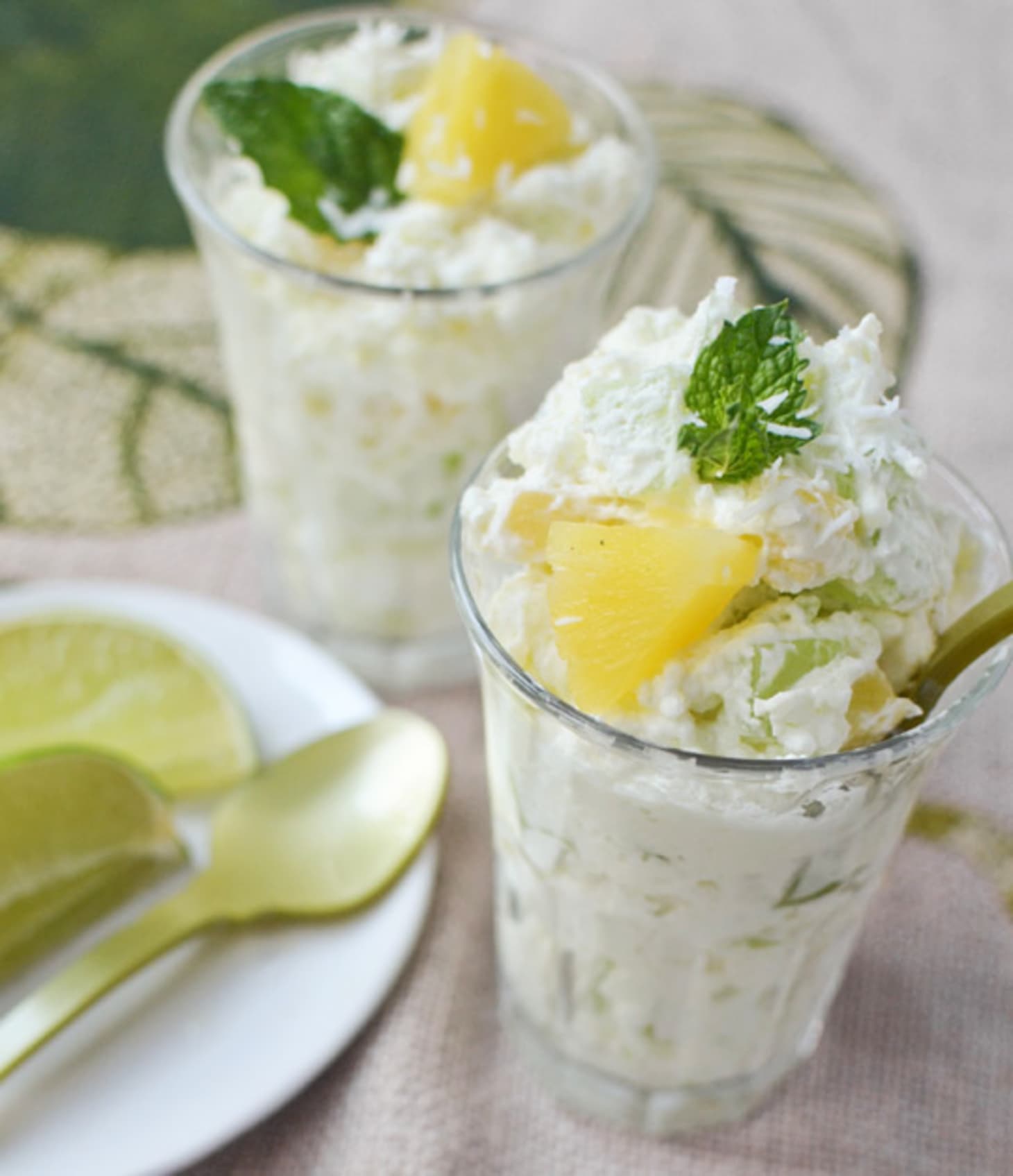 Lime Jell-O Salad Recipe for Grown-Ups! Fresh Lime & Pineapple Fluff ...