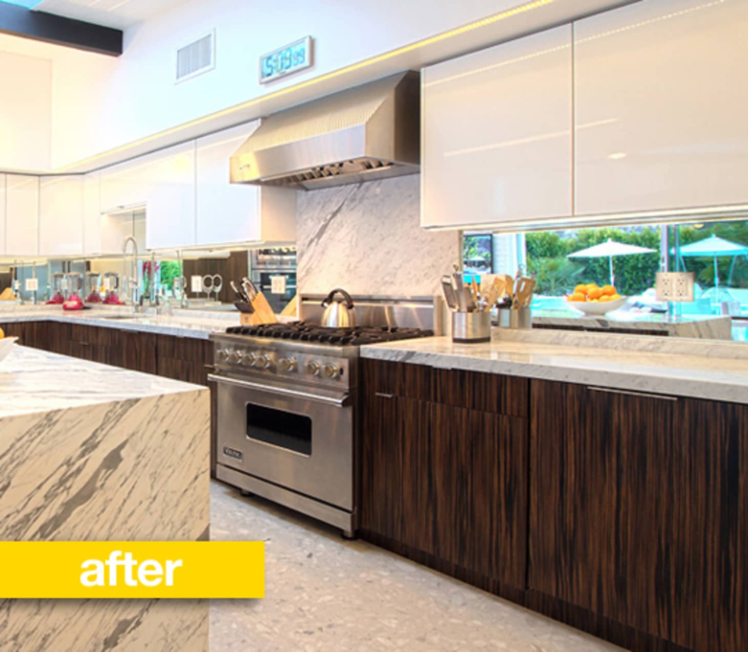 Kitchen Before & After: A Palm Springs Kitchen Gets a Luxury Makeover ...