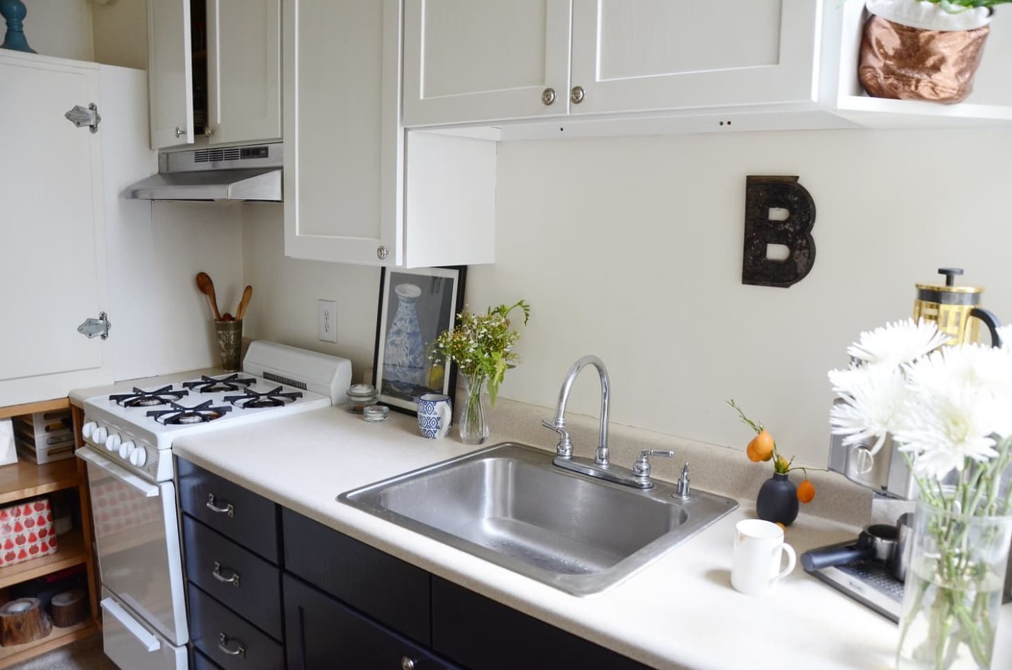 A Subtly Sophisticated Rental Kitchen with a Personal Touch | Kitchn