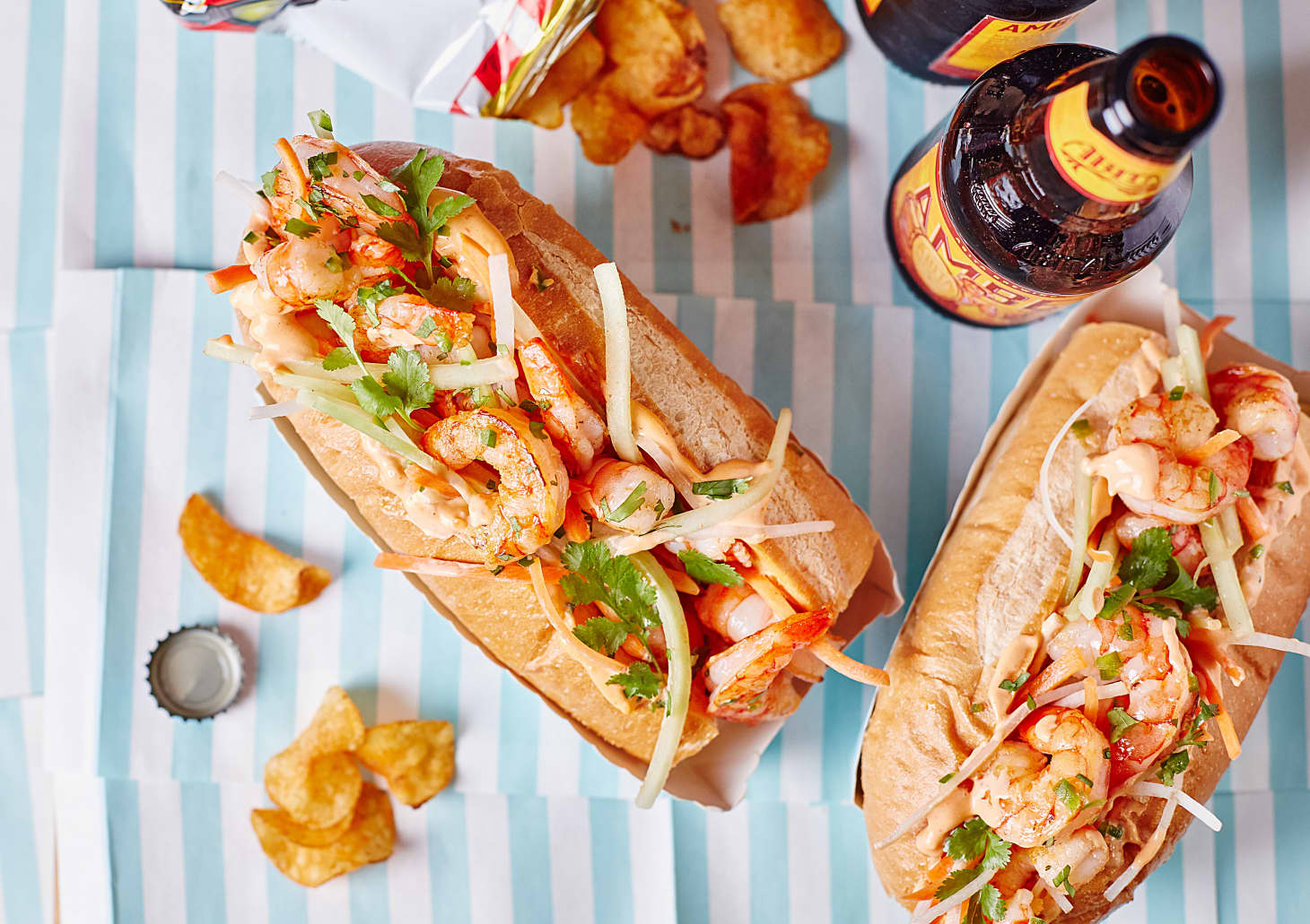 Recipe: Vietnamese-Style Shrimp Po’ Boy | Kitchn