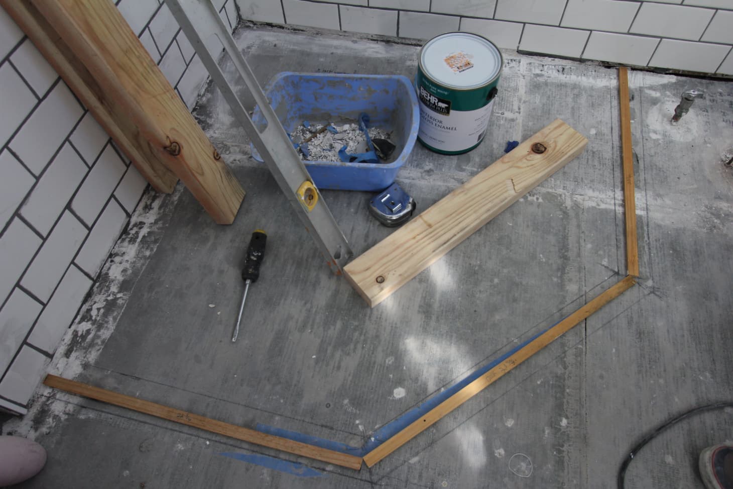 How to Build a Shower Pan | Apartment Therapy