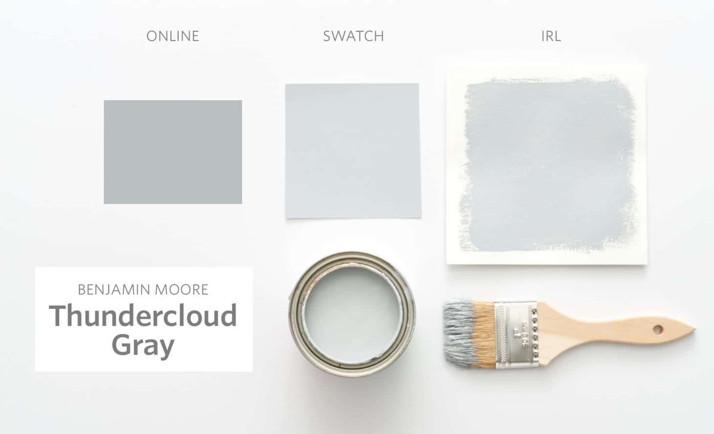 Grey Benjamin Moore Paint Color