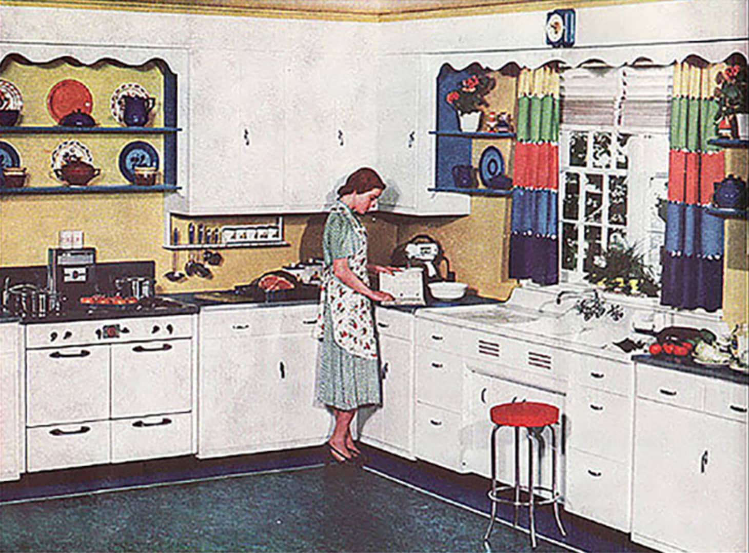 A Brief History Of Kitchen Design From The 1930s To 1940s Apartment A Brief History Of Kitchen Design From The 1930s To 1940s Apartment
