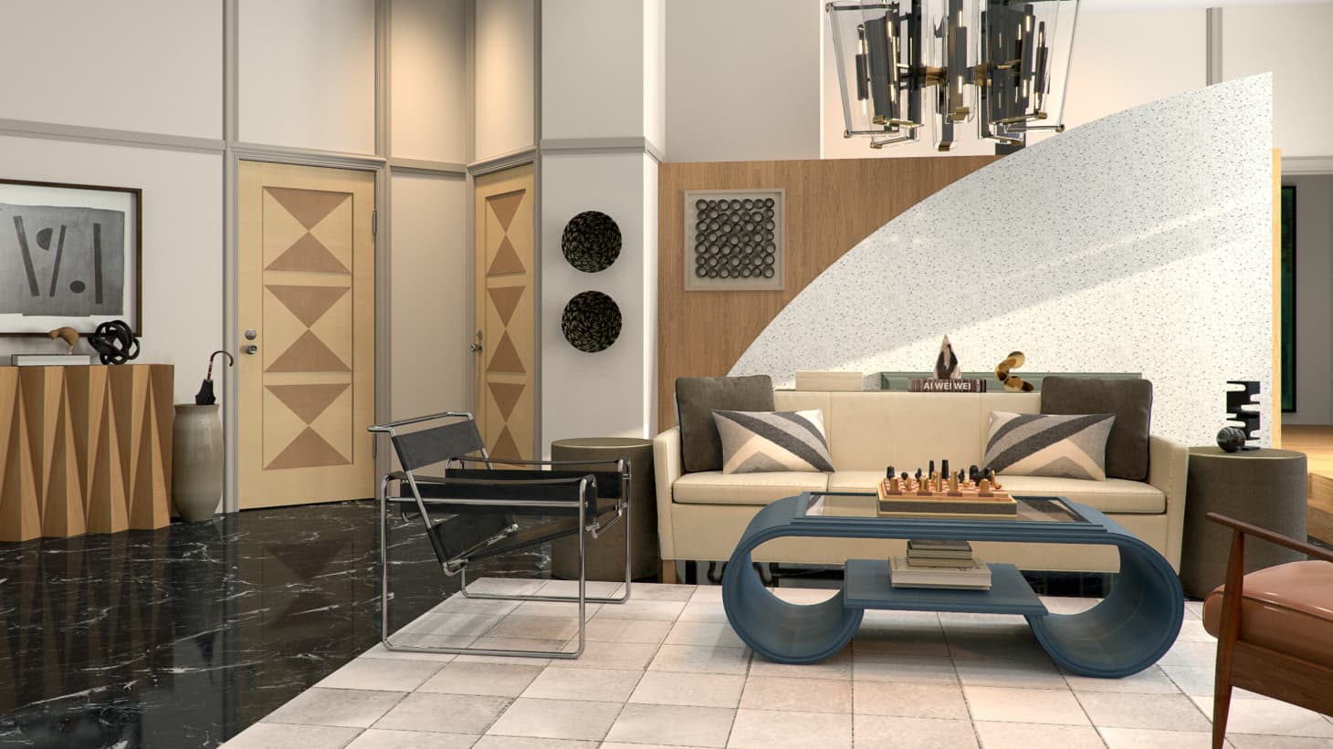 Frasier Apartment Updated Set Decor 2018 | Apartment Therapy