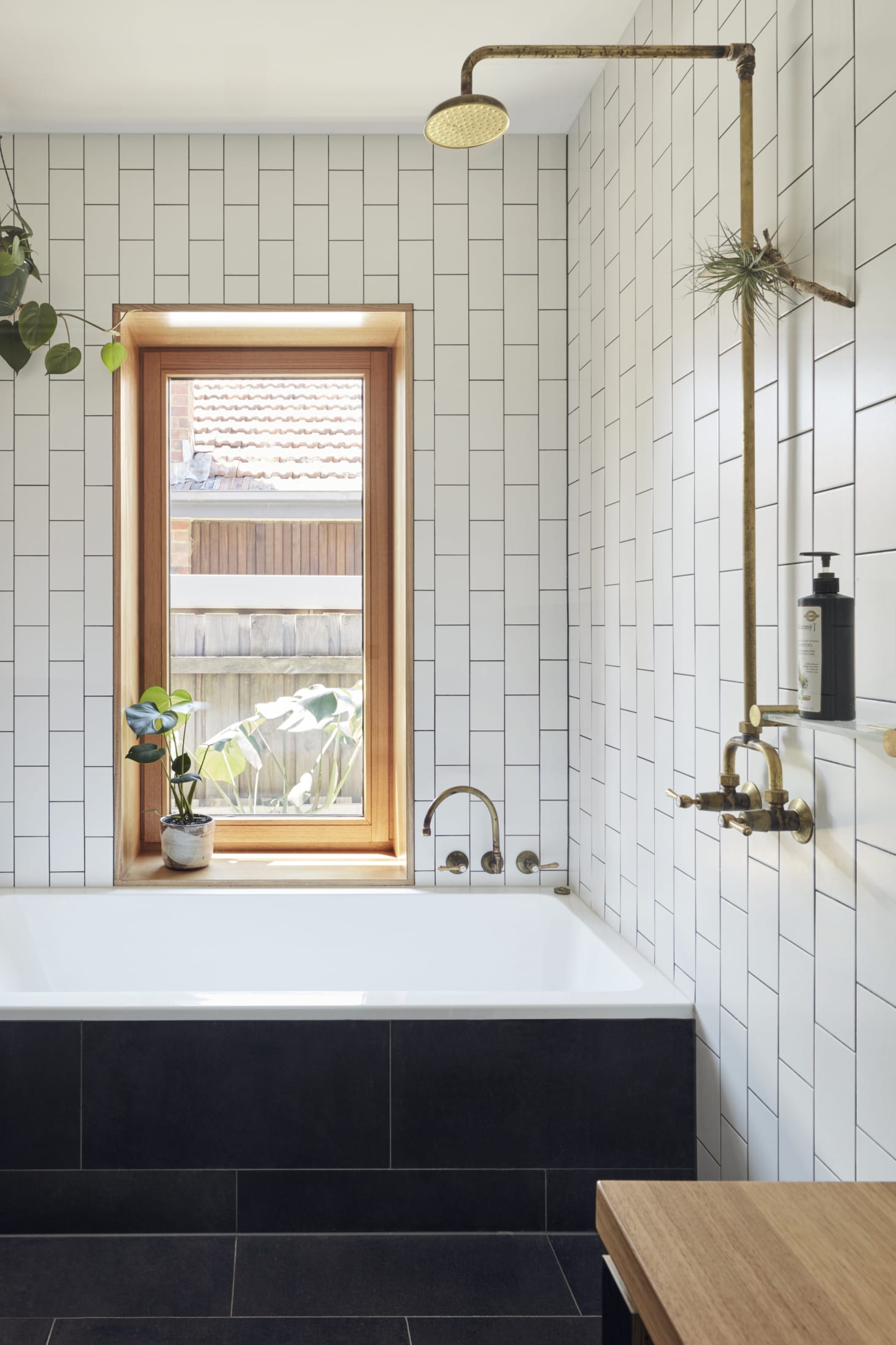 Vertical Stacked Subway Tile Installation Trend Apartment Therapy