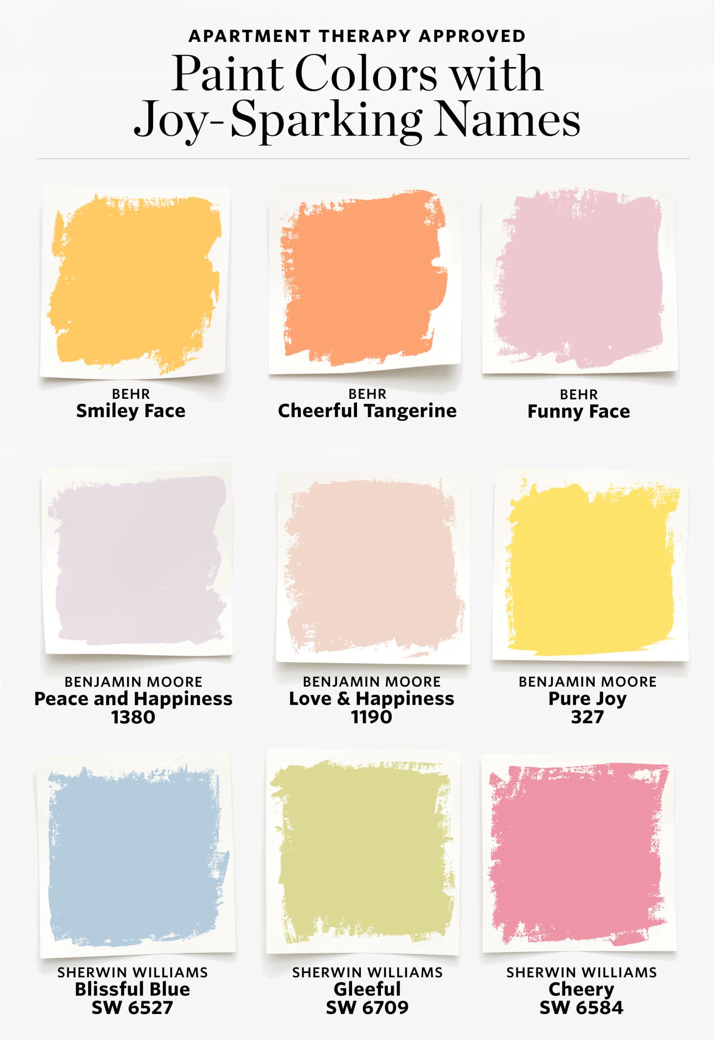 Happy Paint Colors To Spark Joy | Apartment Therapy