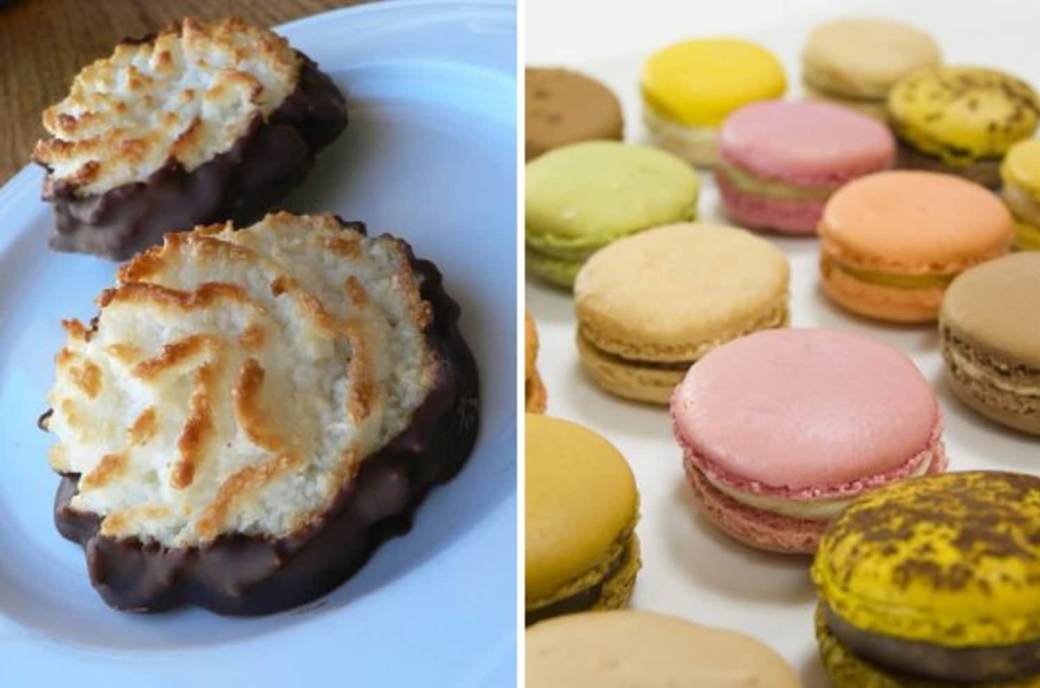 What’s the Difference? Macaroons vs. Macarons | Kitchn
