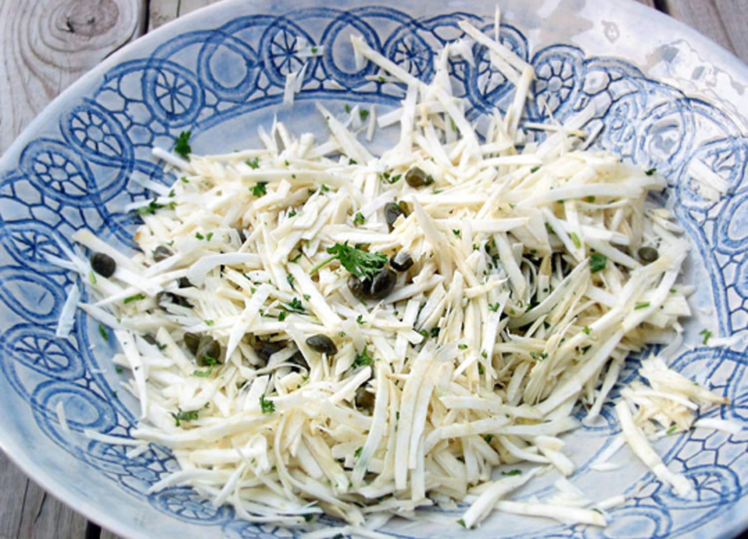 Recipe Quick Celery Root Salad With Capers And Lemon Kitchn Recipe Quick Celery Root Salad With Capers And Lemon Kitchn