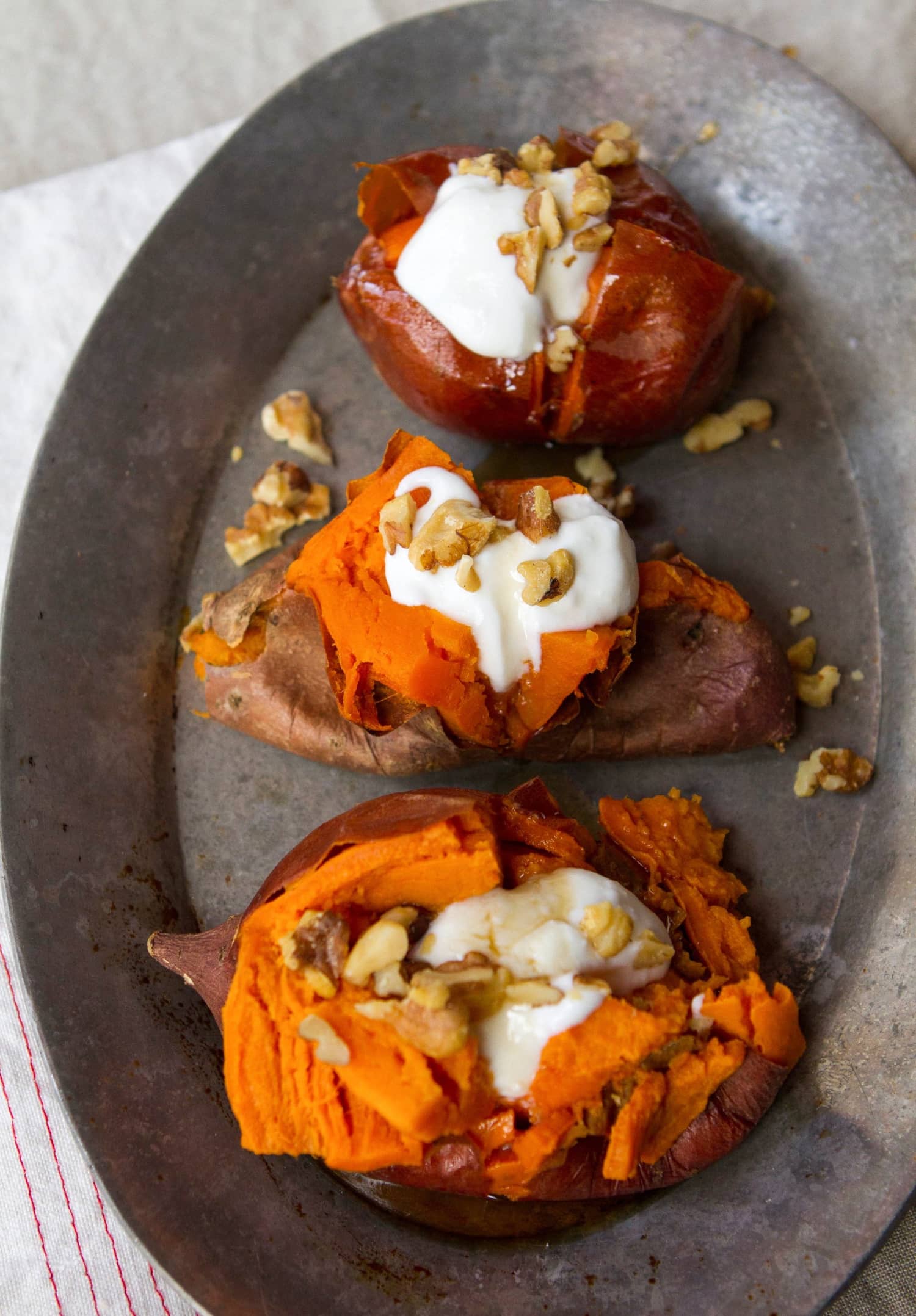Recipe: Sweet Morning Potato with Yogurt, Maple Syrup & Nuts | Kitchn