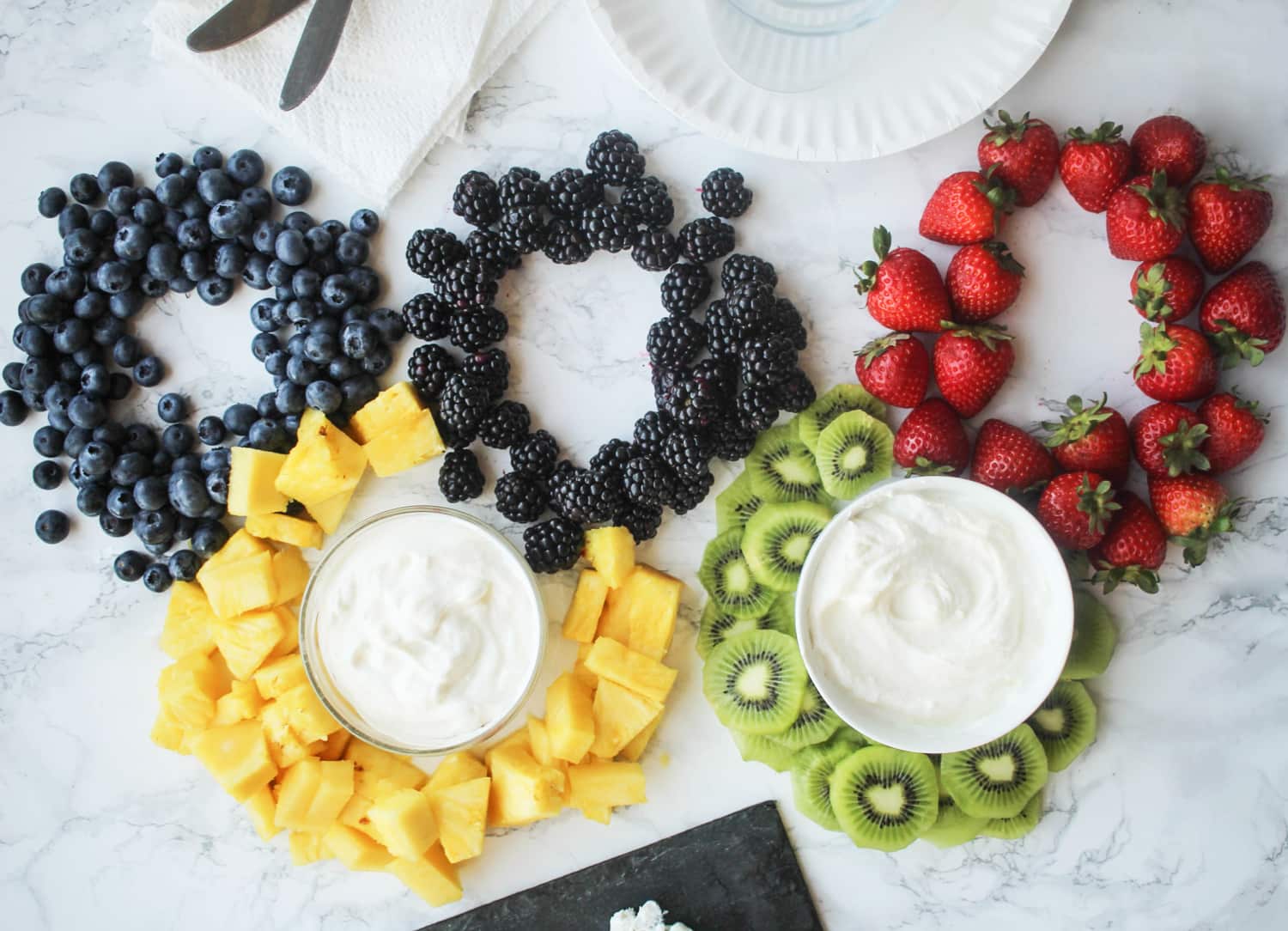 Olympic Rings Fruit Platter | Kitchn