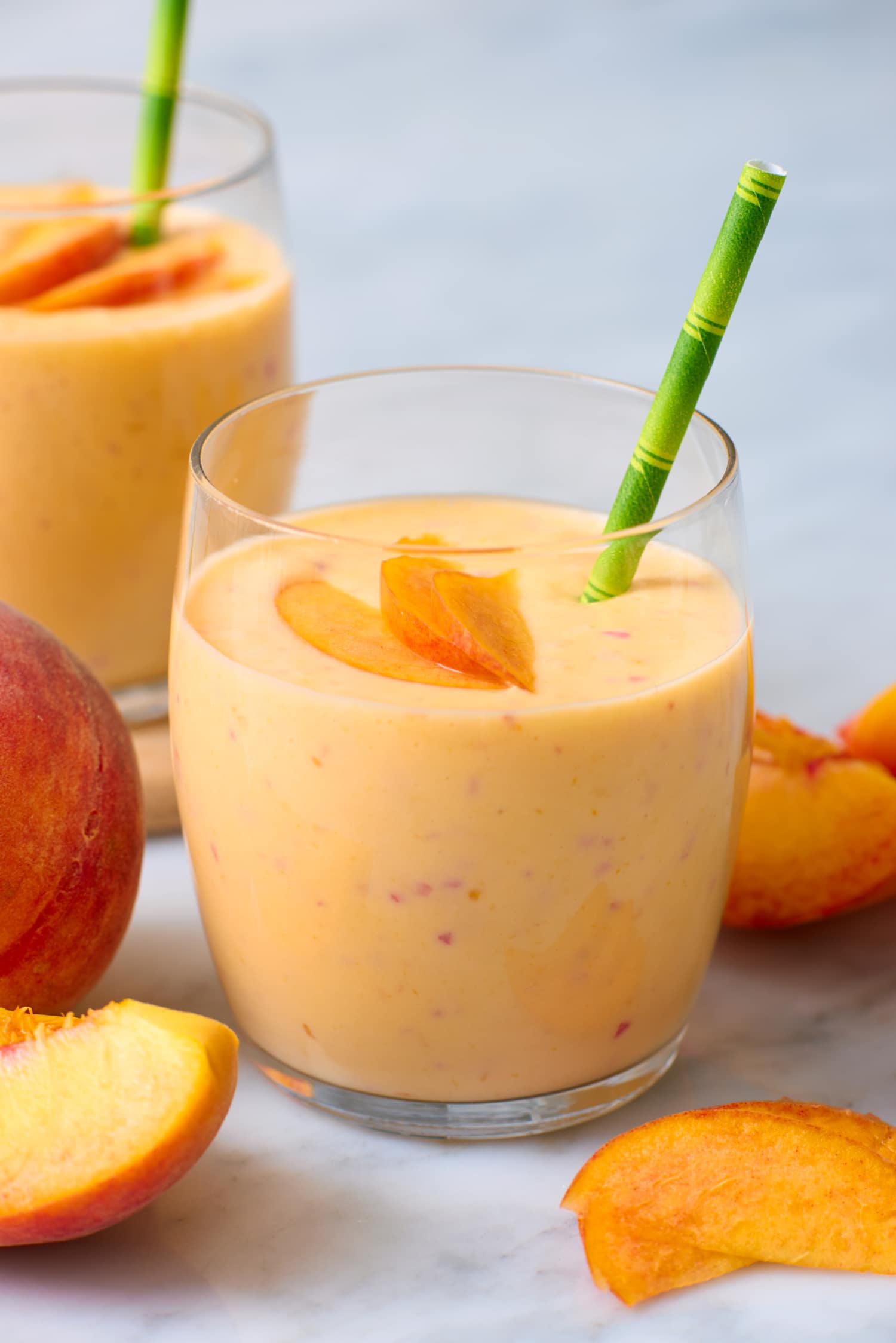 Recipe: Peach Lassi | Kitchn