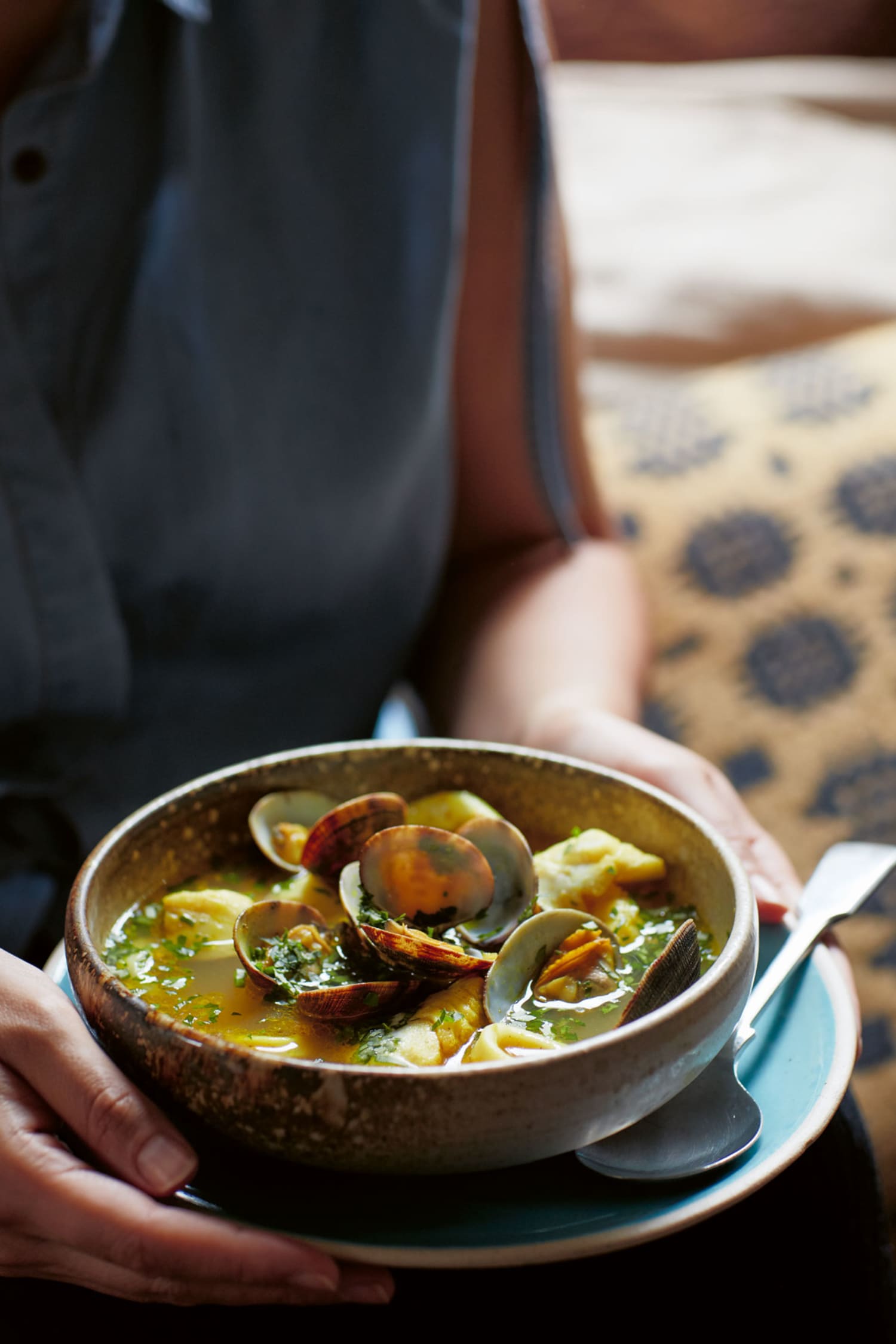 Recipe: Moroccan Turmeric Seafood Soup | Kitchn