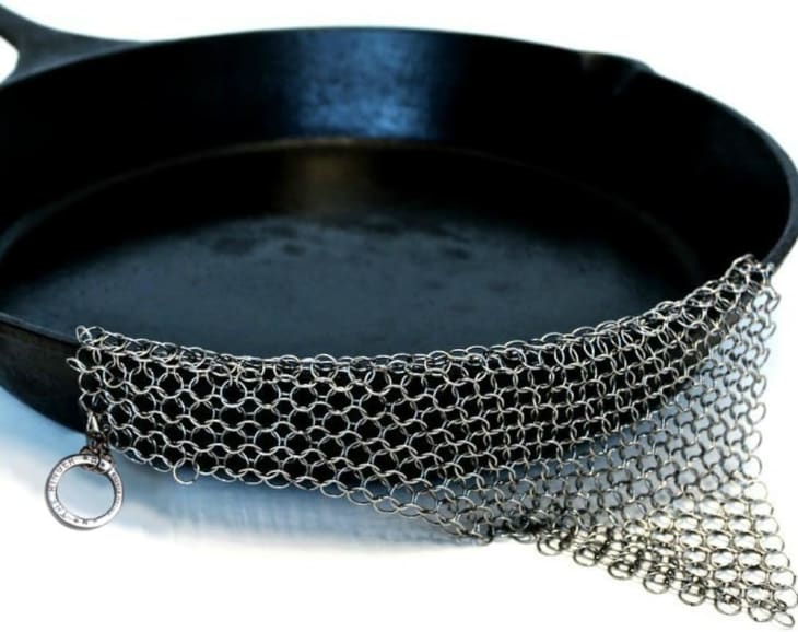 Chainmail Cast Iron Scrubber Review | The Kitchn