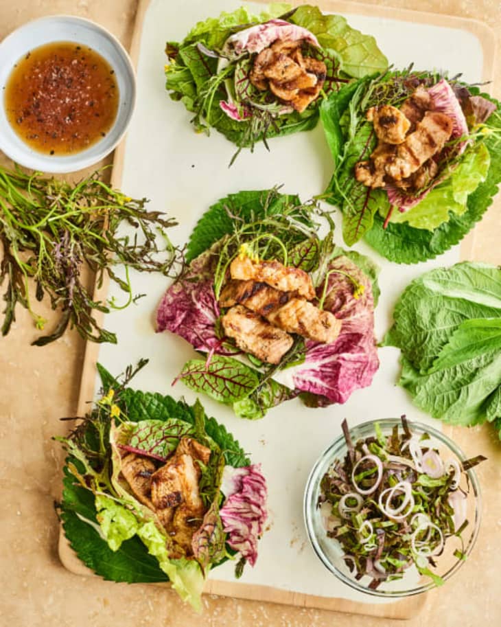 KBBQ Perilla Wraps | Kitchn