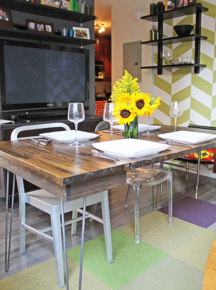 House Tour: A Couple Shares a 420 Square Foot Home | Apartment Therapy