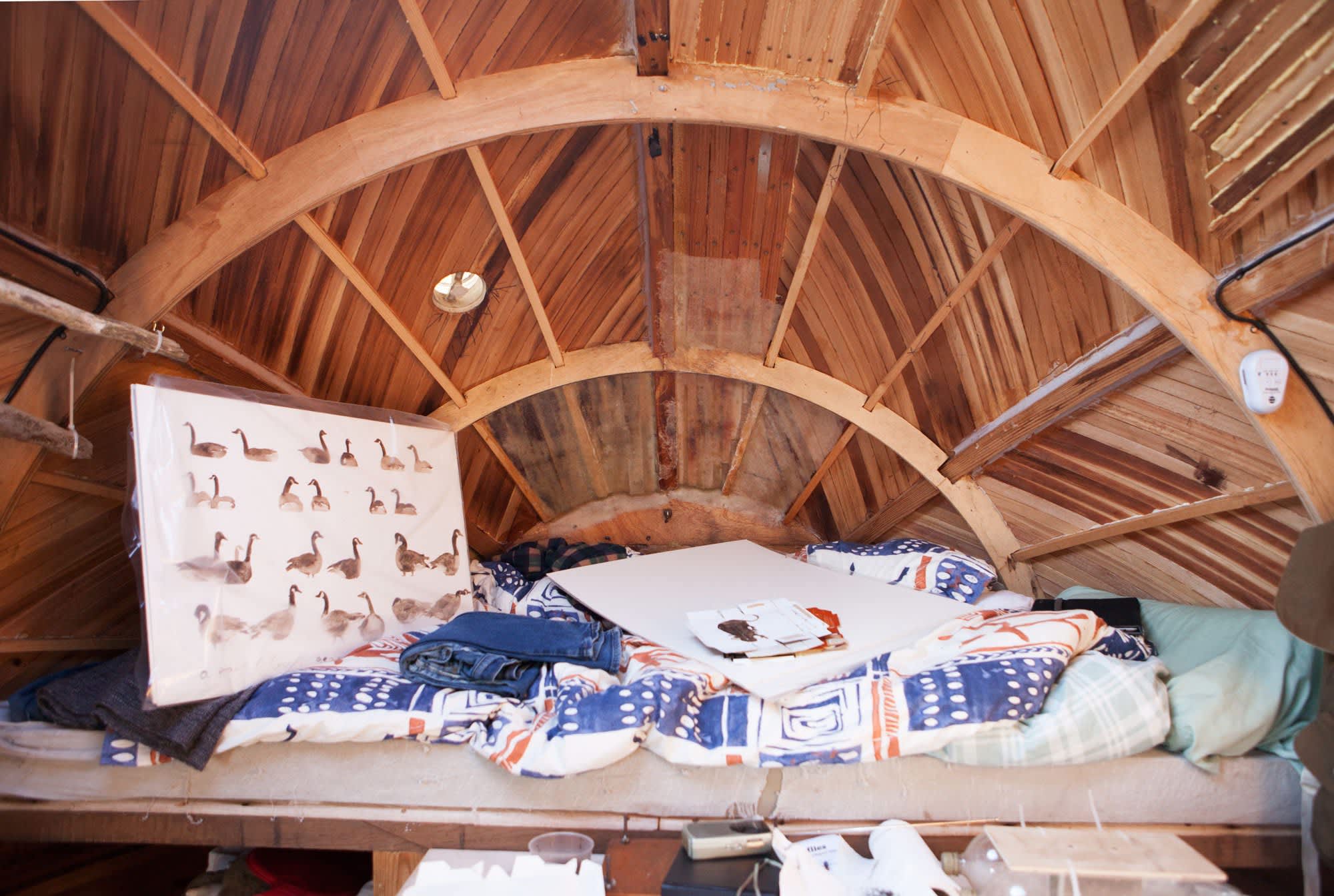 House Tour: A Giant Wooden Egg-Shaped Home in the UK | Apartment Therapy