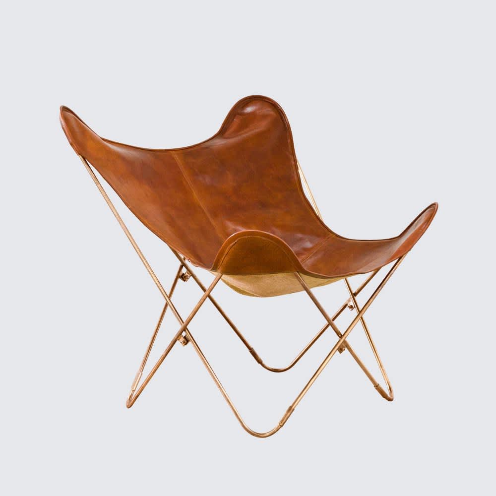 High & Low: Leather Sling Chairs | Apartment Therapy